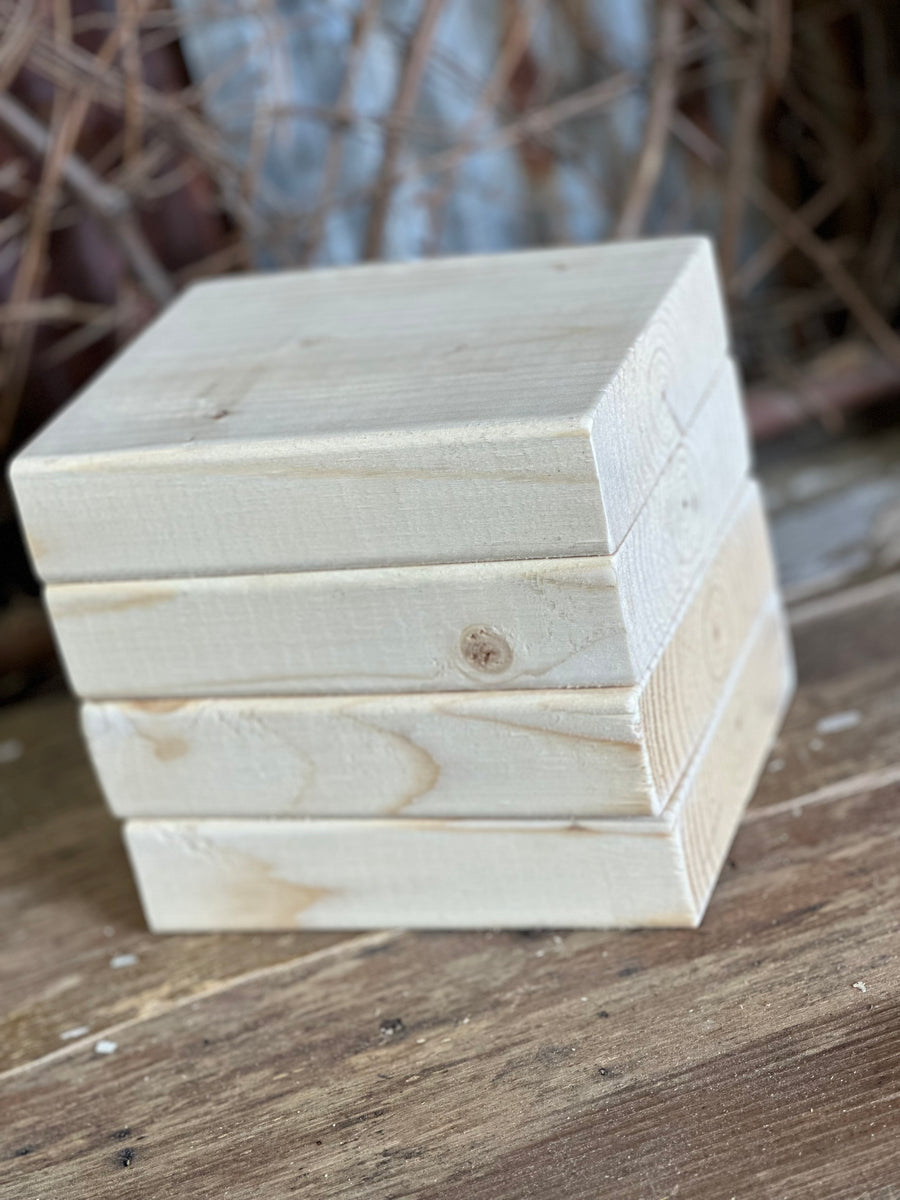 Medium -Long Wood Blocks – Belle of the Barns + The Market